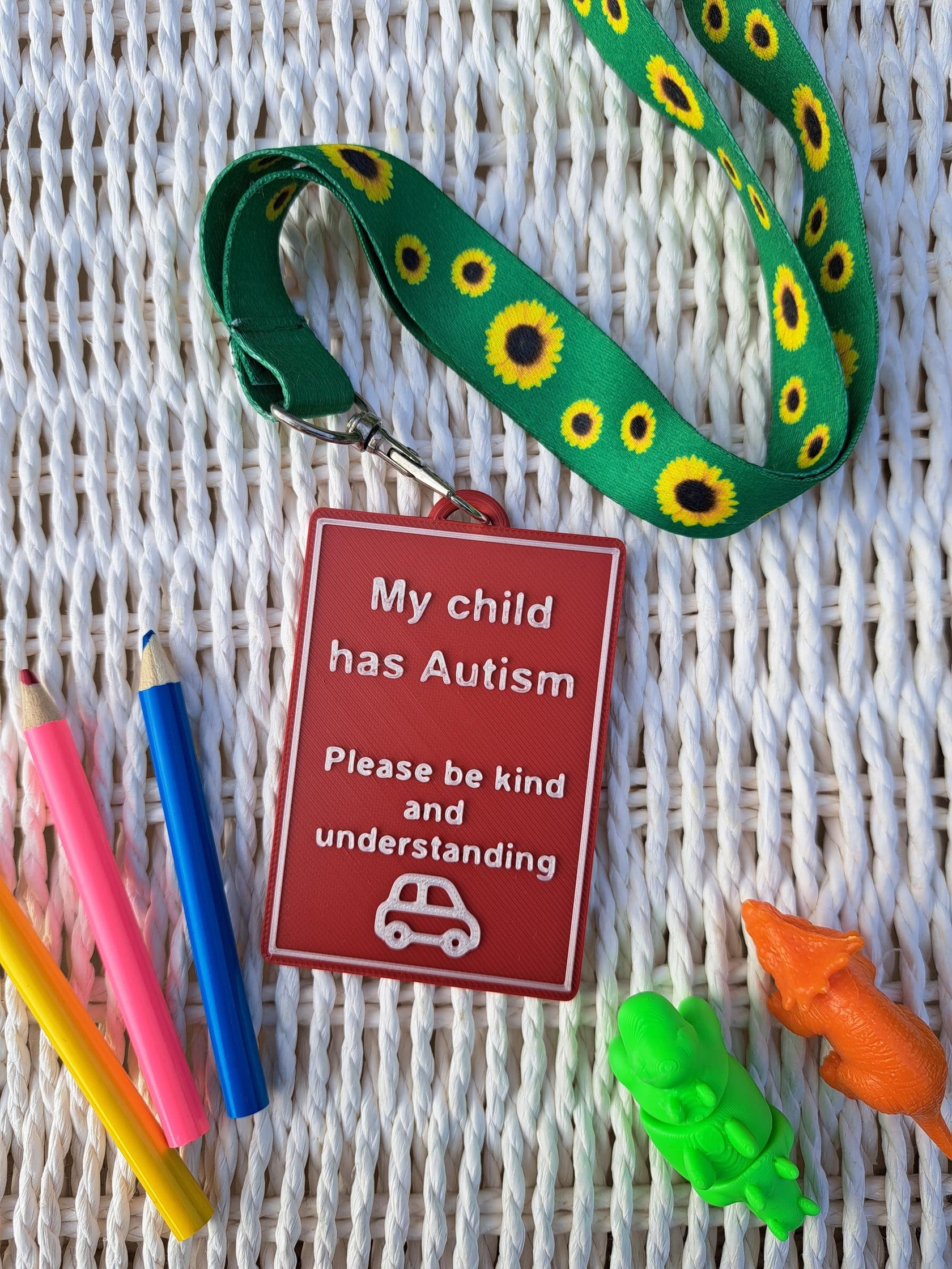 My Child Has Autism - Awareness Talk Tag – SEN Talk Tags Ltd