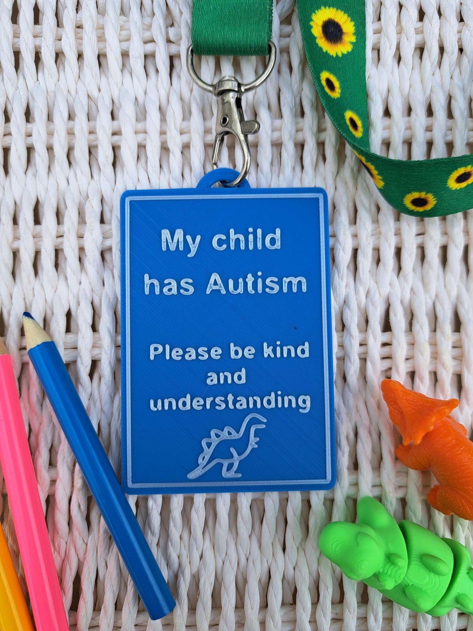 My Child Has Autism - Awareness Talk Tag – SEN Talk Tags Ltd