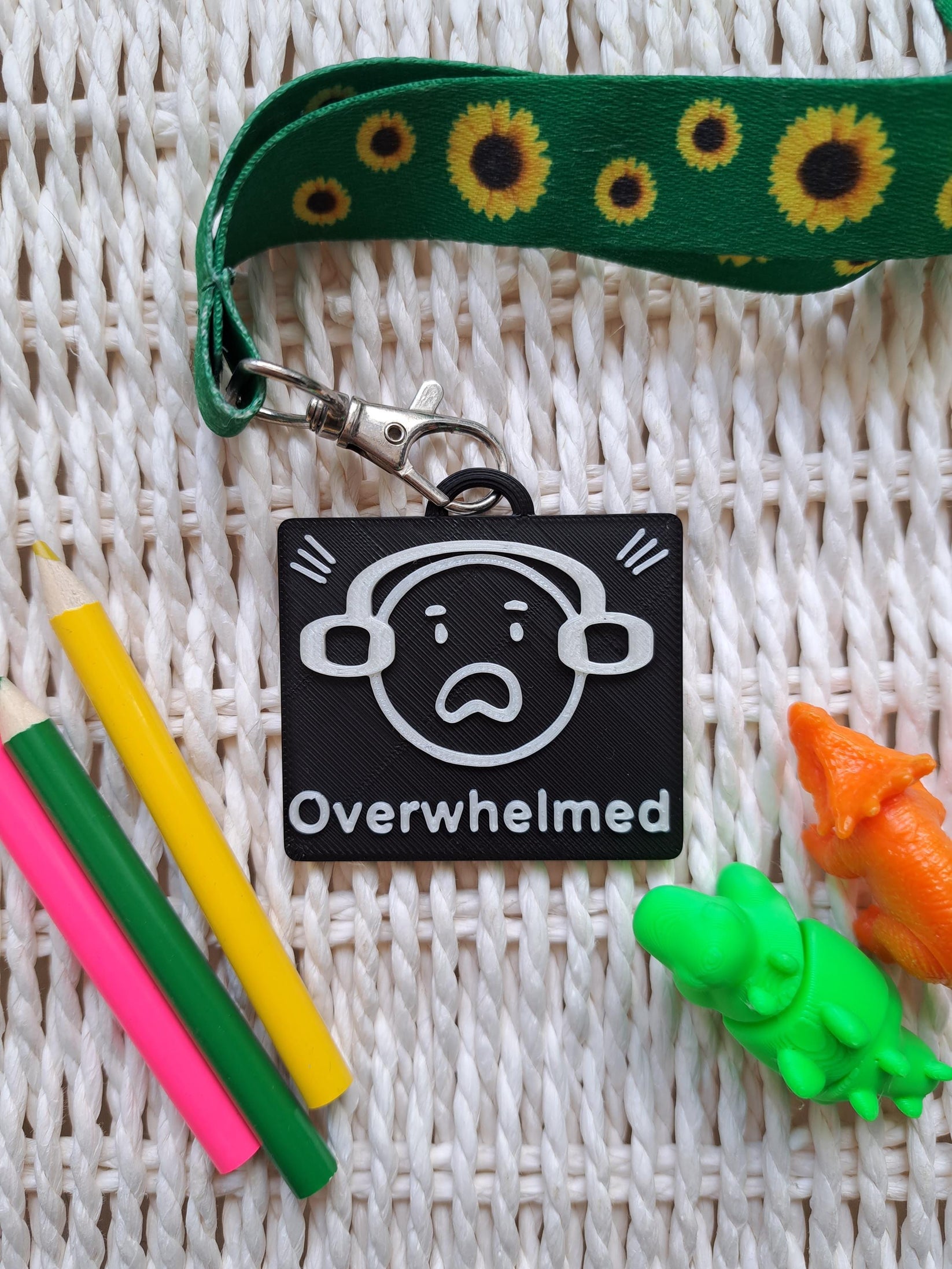 Visual Emotion Communication Tag Set (5 Tags) – SEN Talk Tags